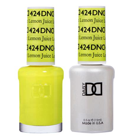 Dnd Gel Nail Polish Matching Duo Lemon Juice 424 Skyline Beauty