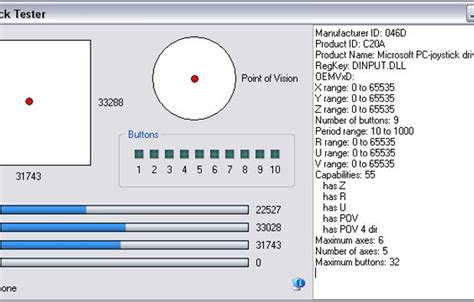 Joystick Tester Small Simple And Easy To Use Application That Will