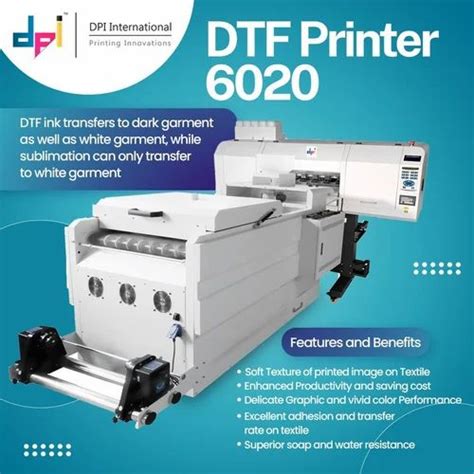 Polished T Shirt Color Coated Fabric Automatic Dtf Printer At Rs In New Delhi