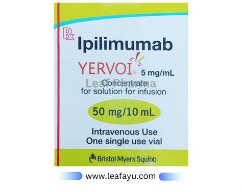 Yervoi Ipilimumab 50 Mg Injection At ₹ 228495vial Yervoy In Surat