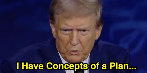 I Have Concepts Of A Plan A Meme For The Unprepared