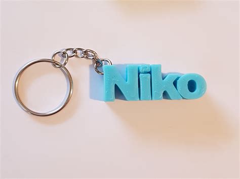 Free Stl File Customizable Name Keychain File Step 🗝️・3d Printer