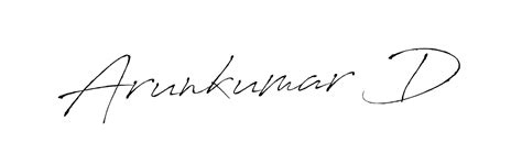 87 Arunkumar D Name Signature Style Ideas Awesome Esignature