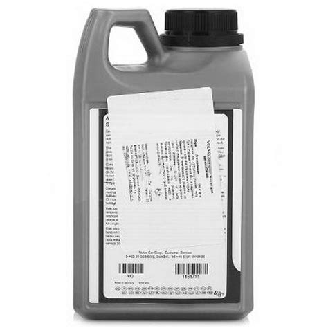 VOLVO Motoroel SAE 5W30 1 л (31316299). Масло в двигателе VOLVO 5W30.