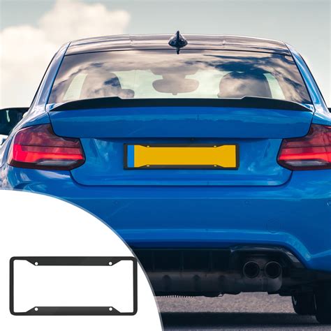 Black License Plate Frameslicense Plate Frames Black Car Licence
