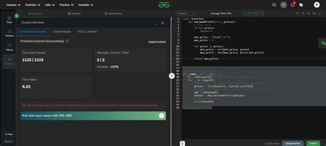 Pranjal Chaudhari On Linkedin Gfg160 Geekstreak2024 Dsachallenge