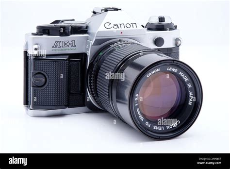 Canon Ae 1 Program 35mm Film Single Lens Reflex Slr Camera Circa 1981