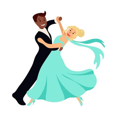 Premium Vector Couple Dance Illustration