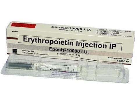 Eposis 10000iu Erythropoietin Injection Ip Prescription At ₹ 860 Piece