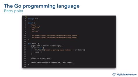 The Go Programming Language Intro By Mylittleadventure Ppt