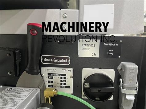 Used 2019 Tornos Swiss Nano 4 Only 337 Cutting Hours For Sale At