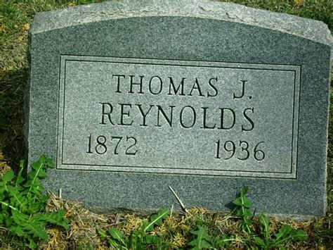 Thomas J Reynolds 1872 1936 Find A Grave Memorial