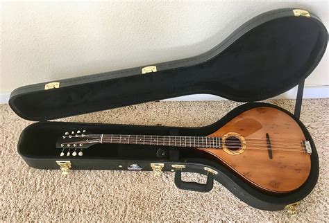 Celtic Octave Mandolin New French Polish Satin Shellac Reverb