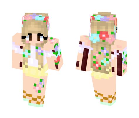 Download Summer Flowers Minecraft Skin For Free Superminecraftskins