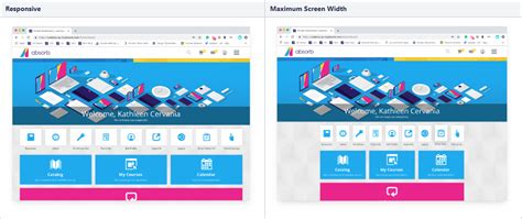 Lms Customization Guidelines Dashboard Background And Layout Absorb