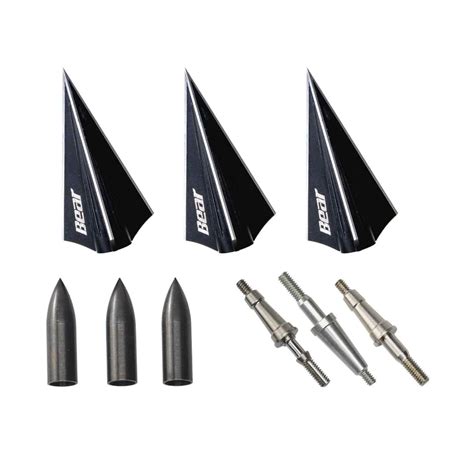 Bear Razorhead Vws 3 Blade Fixed Broadheads Lancaster Archery Supply