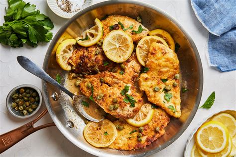 Easy Chicken Piccata Olive And Mango
