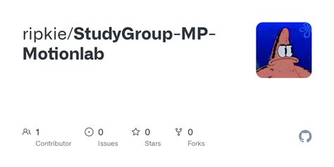 Github Ripkie Studygroup Mp Motionlab