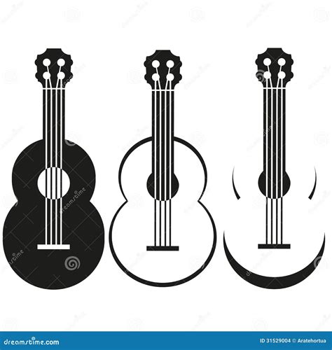 Vector Guitar Stock Vector Illustration Of Neck Guitar 31529004