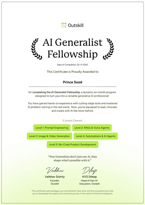 Ai Leadership Digitaltransformation Aigeneralist Outskill Aasha Techforgood Innovation