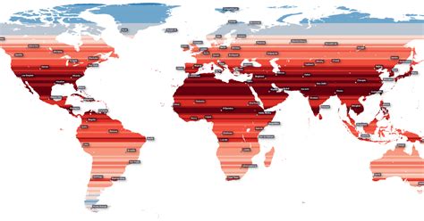 World Population Distribution Map Yetta Katerine
