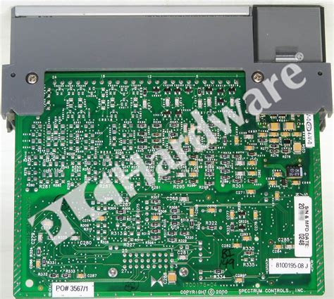 PLC Hardware Spectrum Controls 1746sc CTR4 SLC 500 Counter Flow Meter Input