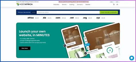 Hostafrica Web Hosting Review Joshwp