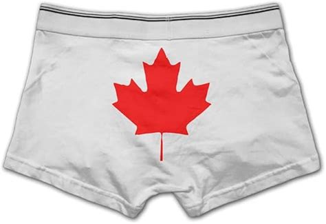 Mens Canada Maple Leaf Canadian Flag Underwear Boxer Briefs Amazonca