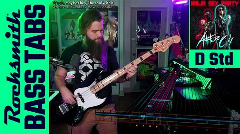 Ninja Sex Party－6969｜rocksmith Bass Tabs [d Std] Youtube