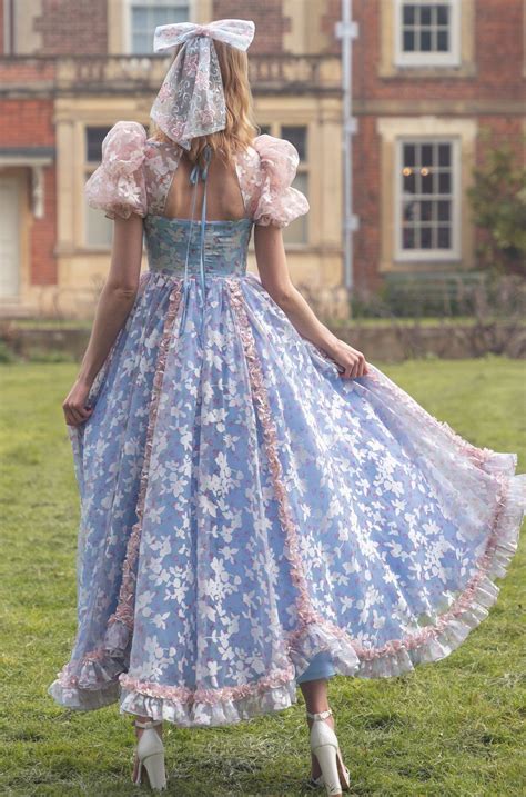 Rose Princess Gown Periwinkle Blue Fairy Tong