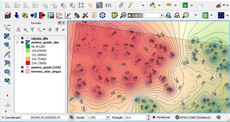 Como gerar Curvas de Nível a partir de Pontos Cotados no QGIS