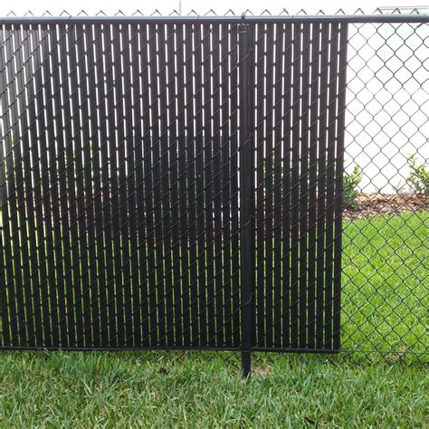 6ft 9 Gauge Vinyl Pvc Coated Galvanized Privacy Chain Link Fence With