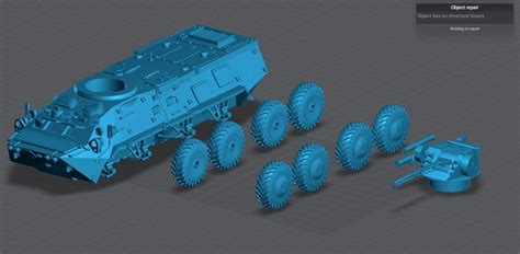Btr 3eu1 Scale Model 3d Model 3d Printable Cgtrader