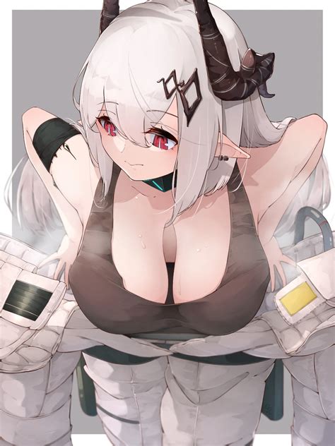 Mudrock Arknights Drawn By Kakakaeru Danbooru