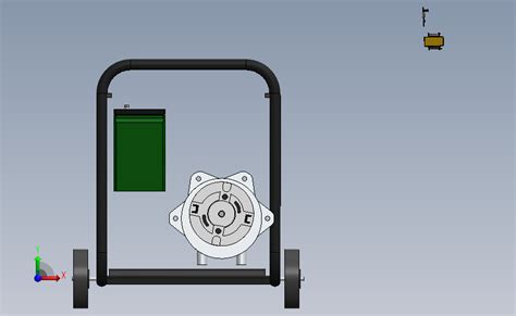 无燃料发电机 SOLIDWORKS 2018 模型图纸下载 懒石网