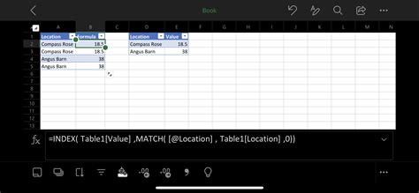 return value in another cell if a cell contains certain text with