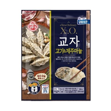 오뚜기 Xo 교자 고기and제주마늘 360g 4개 에누리 가격비교