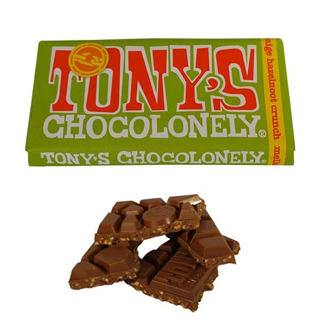 Tonys Chocolonely Milk Hazelnut Crunch Tonys Chocolonely Chocolate
