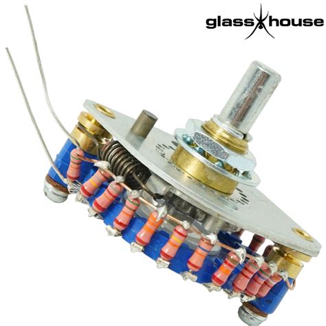 Glasshouse Nos Audio Note 1 Pole 23 Way Switch Mono Shunt Stepped