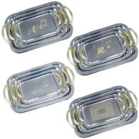 Набор подносов Bohmann Bh 6933 3 предмета — цена 512 грн в каталоге