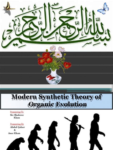 Modern Synthetic Theory Pdf Environmental Philosophy Evolution