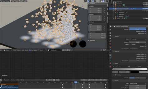 Dynamic Paint With Mesh Cache Particles And Physics Simulations Blender Artists Community
