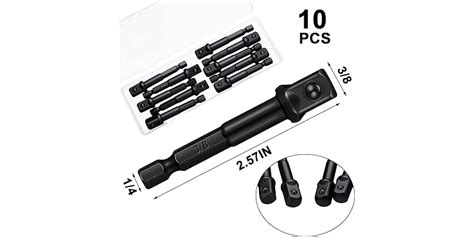 Impact Adapter Square Socket Bit