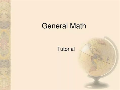 PPT General Math Tutorial For Weights Conversions Area Volume PowerPoint Presentation ID