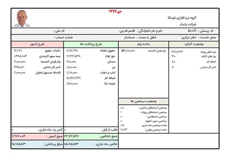 نرم افزار حقوق و دستمزد توسکا