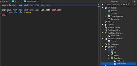 Gui Button Server Message Scripting Support Developer Forum Roblox