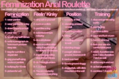 Feminization Fap Roulette