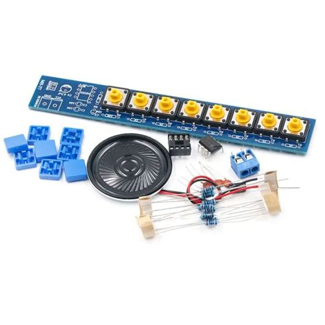 Mini Electronics Organ Diy Pcb Kit Electronic Learning Kit Dkt 101