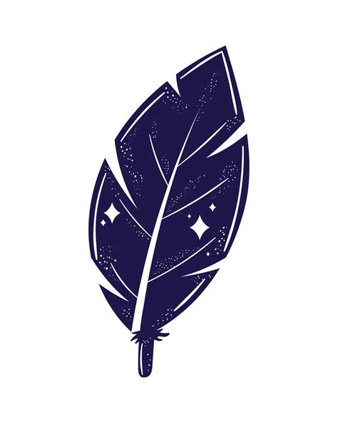 Silhueta De Pena Azul Vetor No Vecteezy