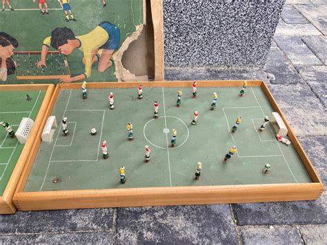 233 StarÁ Retro HraČka StolnÍ Fotbal Luda Aukro